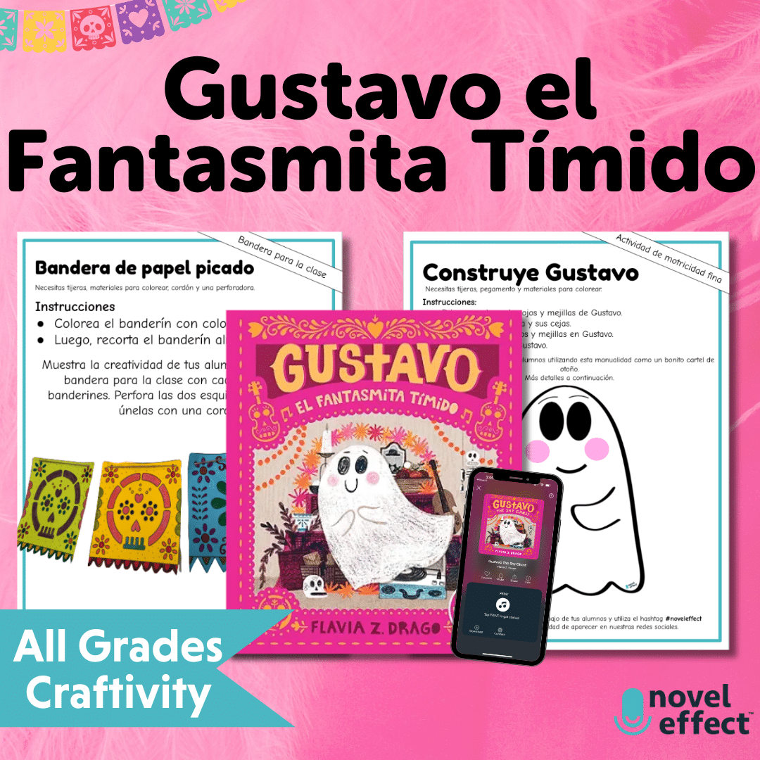 Gustavo the Shy Ghost Activities (Spanish Translation) - Novel Effect