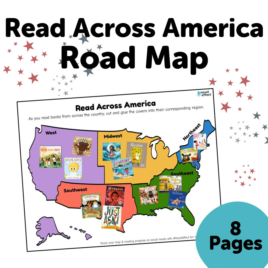 Read Across America Road Map - Novel Effect