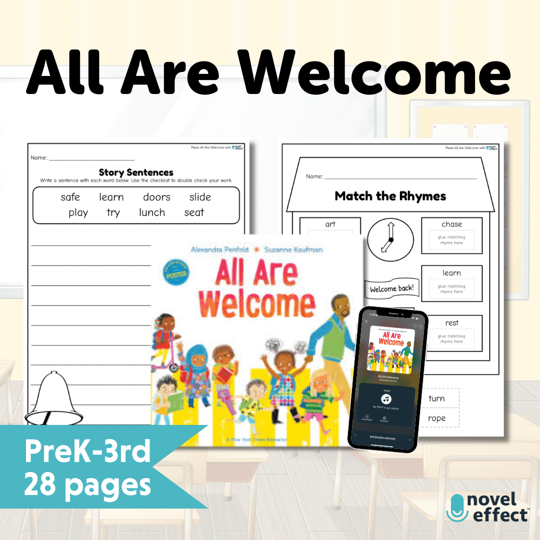 All Are Welcome Activities - Novel Effect