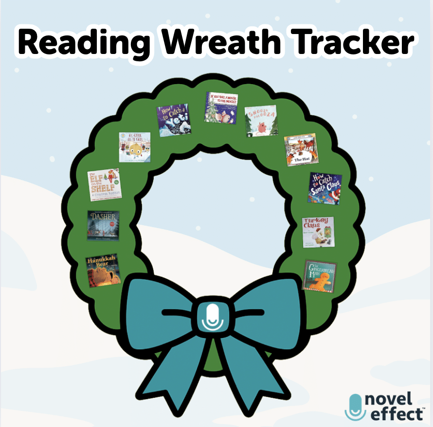 Wreath Read-Aloud Tracker - Novel Effect