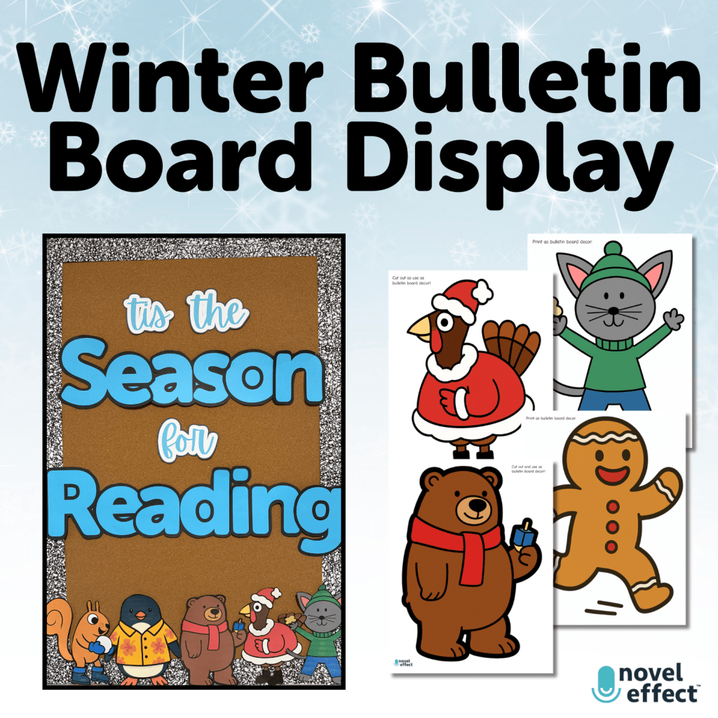 Printable Winter Book Characters - Novel Effect