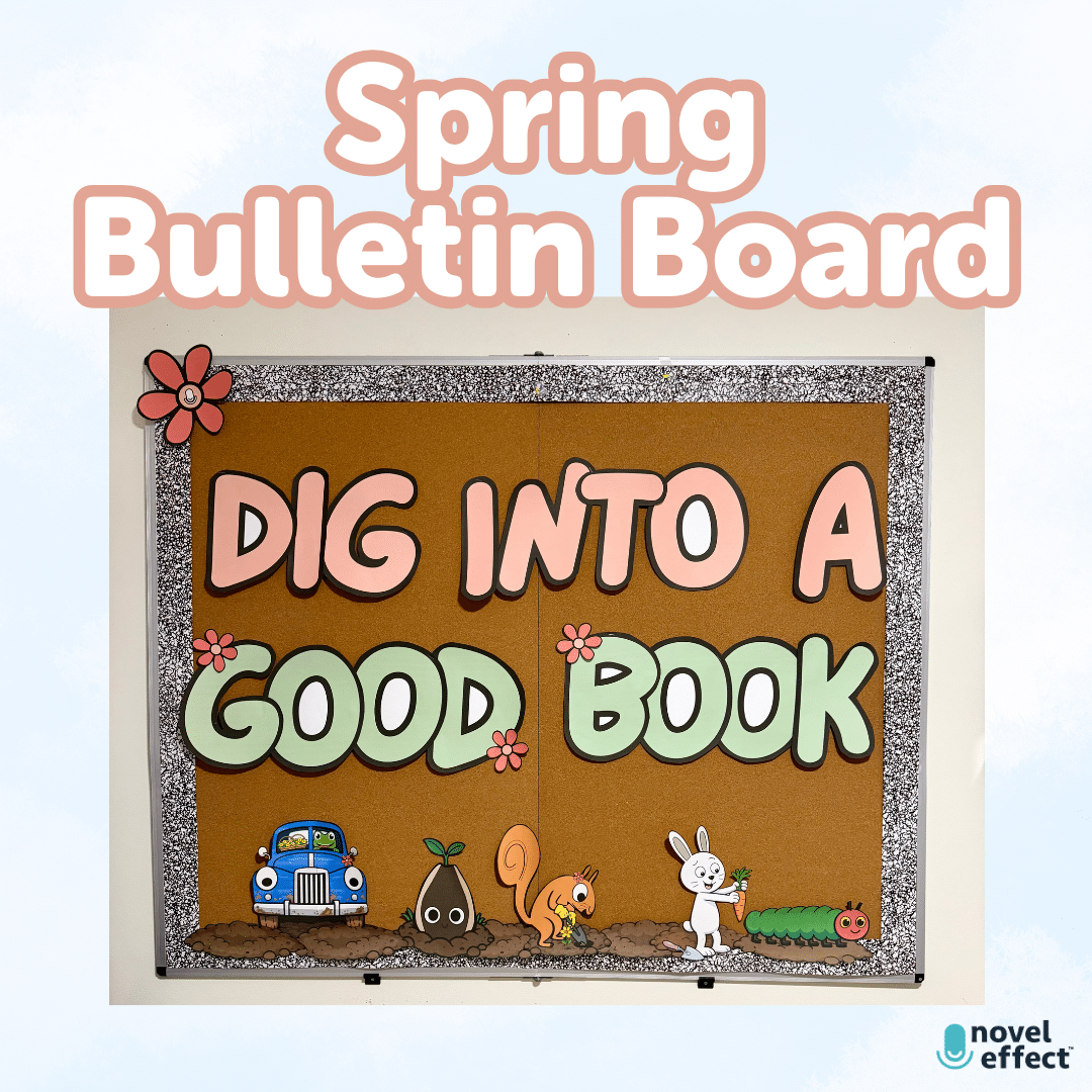 Spring Bulletin Board - Novel Effect